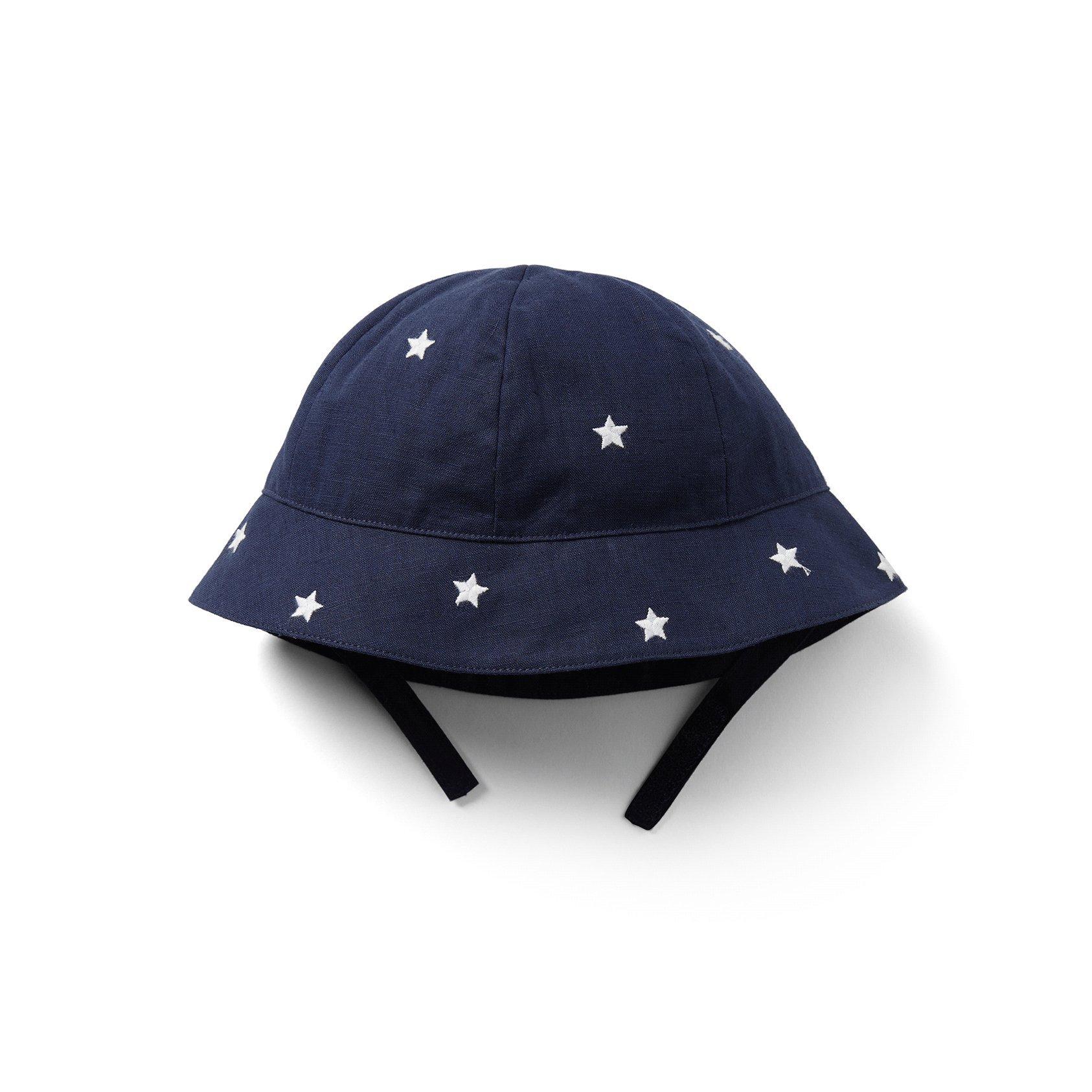 Newborn Merchant Marine Baby Star Bucket Hat by Janie and Jack