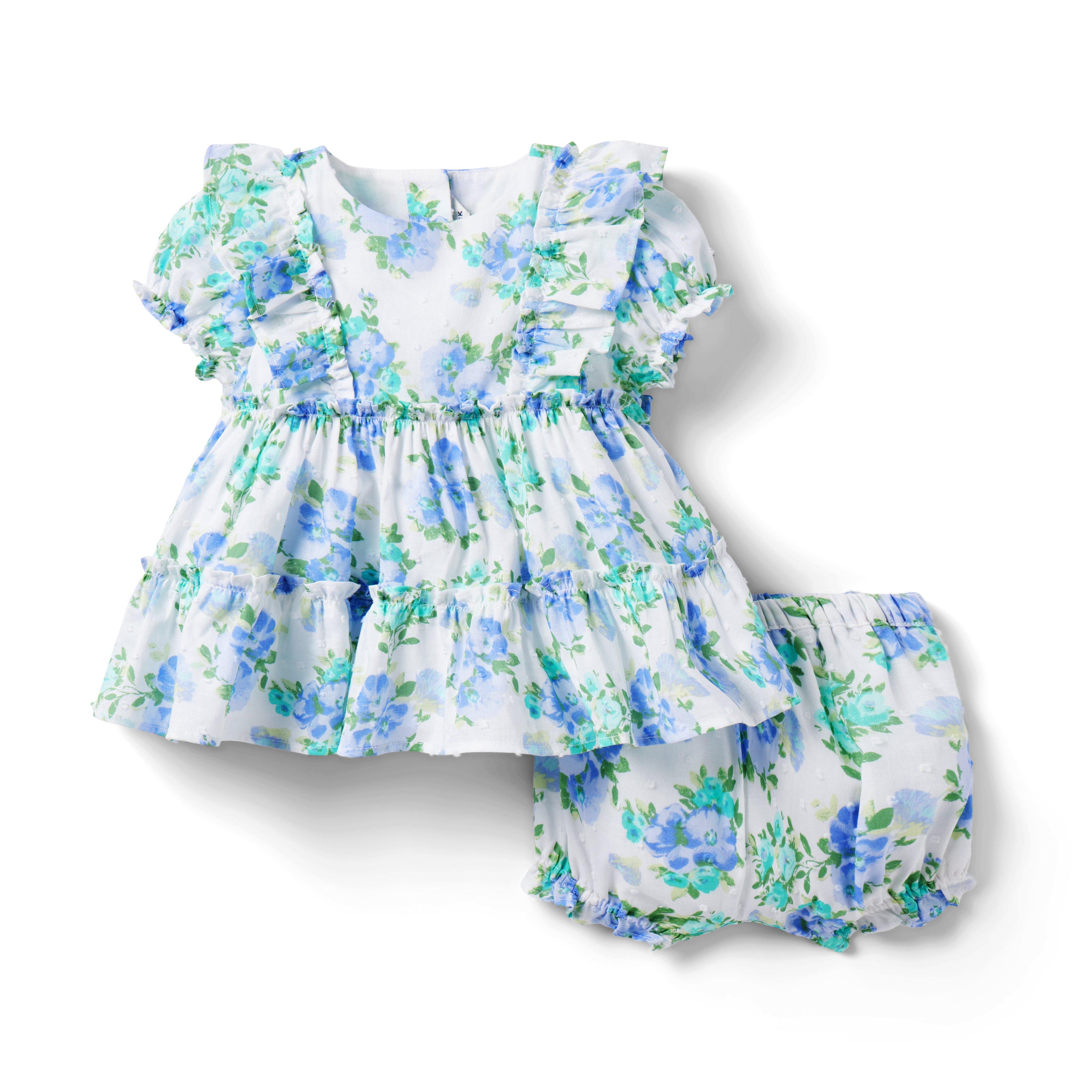 Baby White Floral Baby Floral Matching Set by Janie and Jack