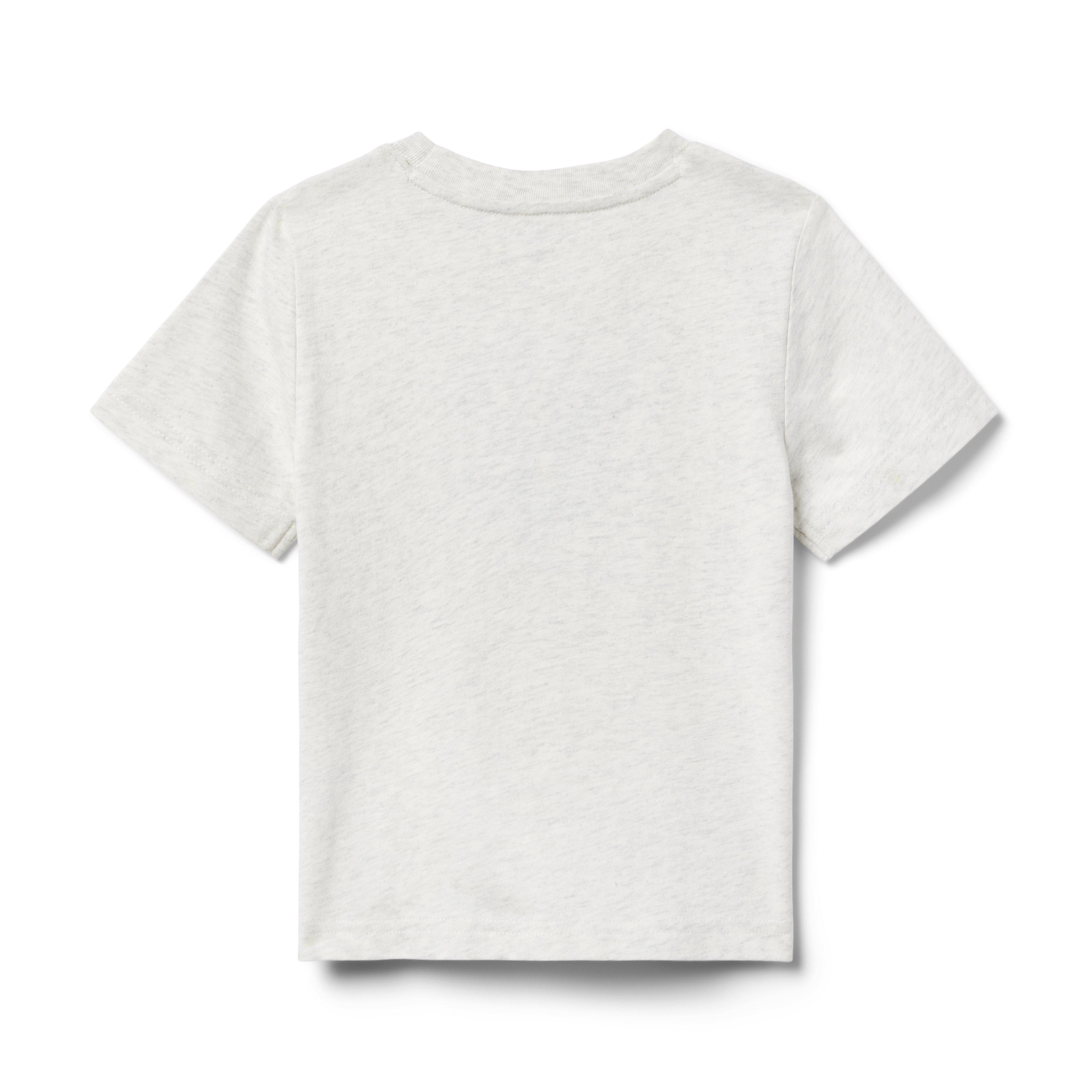 Boy Grey Heather Embroidered Fish Tee by Janie and Jack