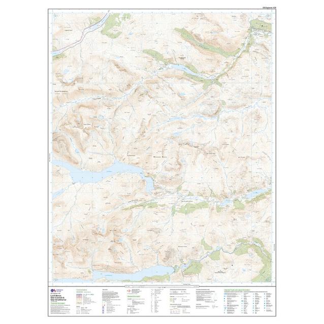Ordnance Survey Explorer 430 Loch Monar, Glen Cannich & Glen ...