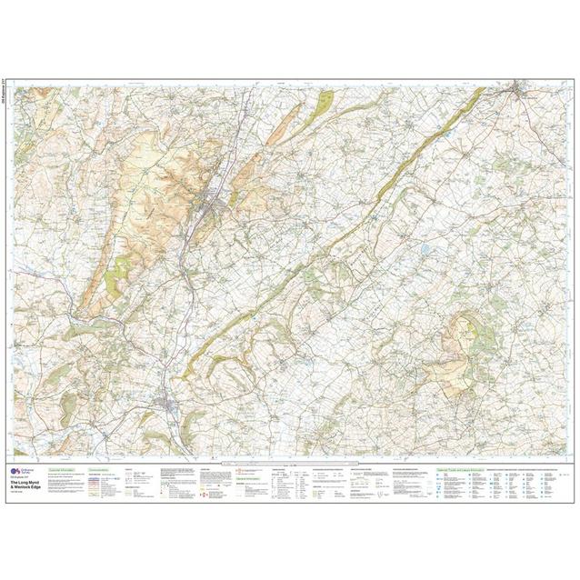 Ordnance Survey Explorer 217 The Long Mynd & Wenlock Edge Map With ...