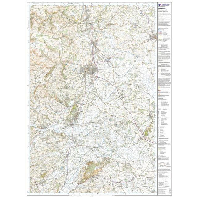Ordnance Survey Explorer 240 Oswestry Map With Digital Version