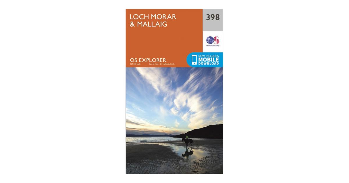 Ordnance Survey Explorer 398 Loch Morar & Mallaig Map With Digital Version