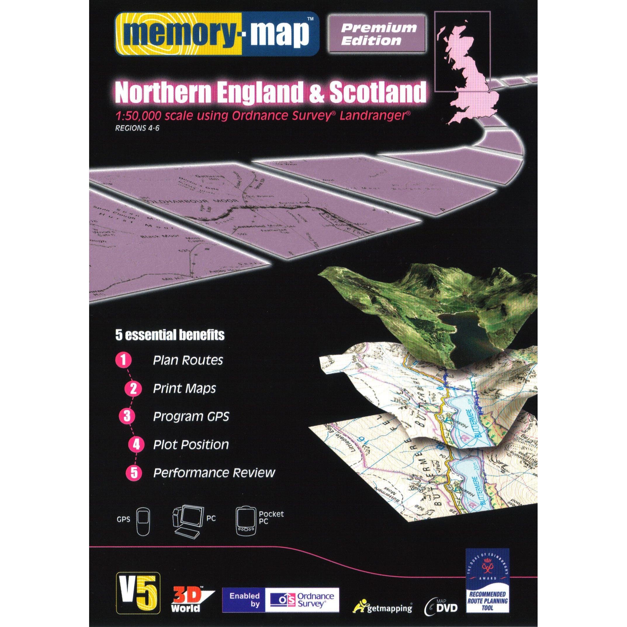 Os Landranger Half Country Dvd Northern England & Scotland 1:50k – Cogimia