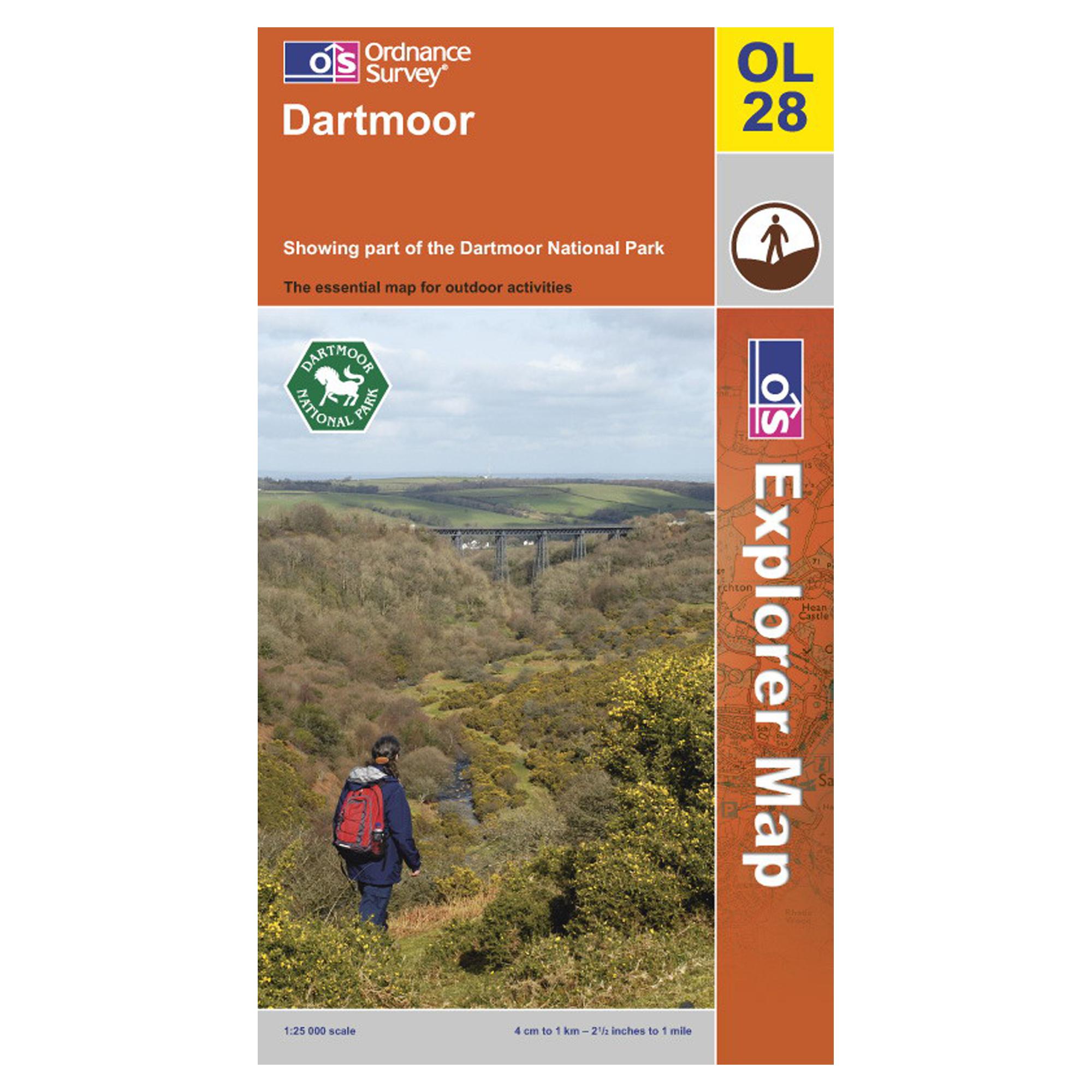 Explorer Ol28 Dartmoor Area Map | Fiveopia