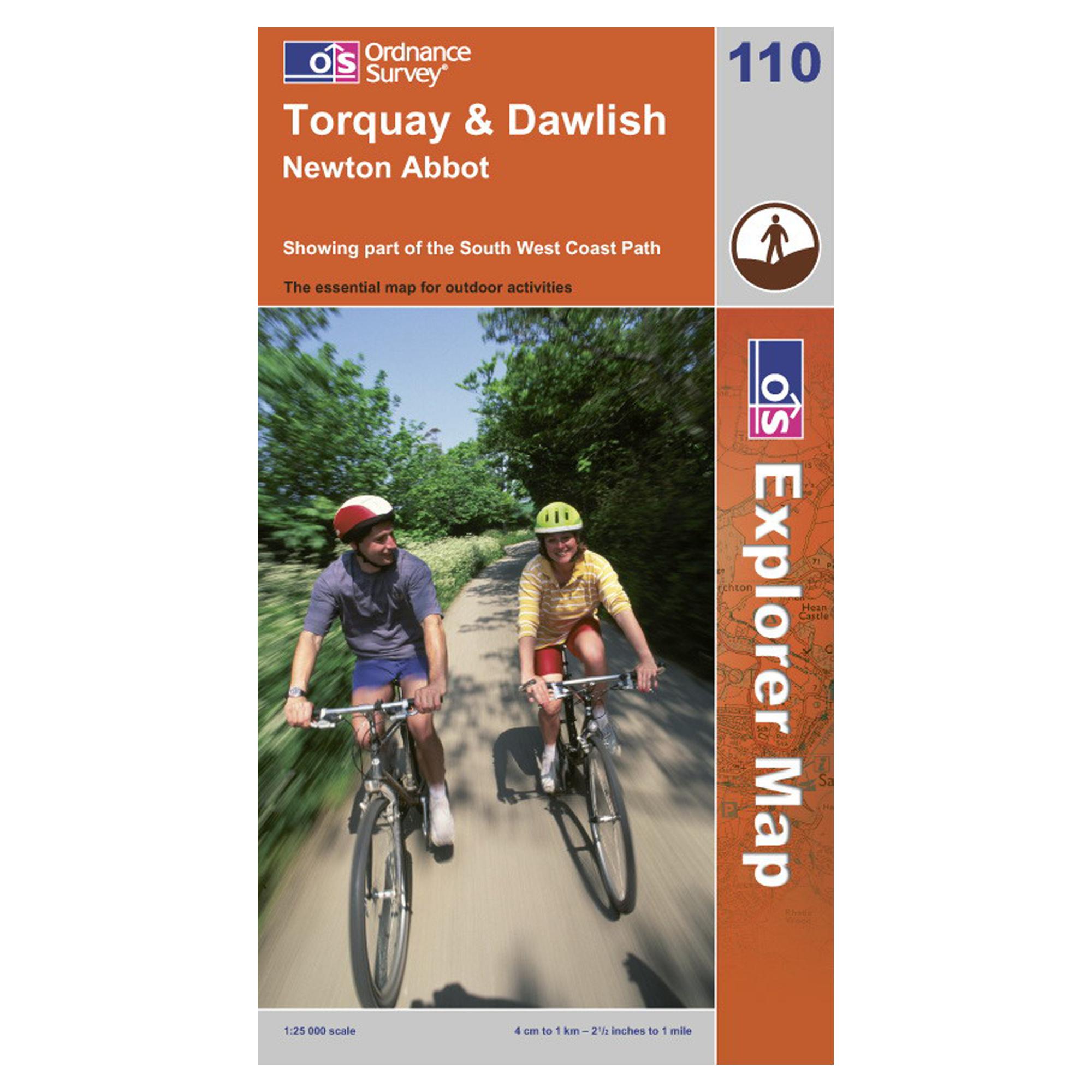 Explorer 110 Torquay & Dawlish Map | Kibox