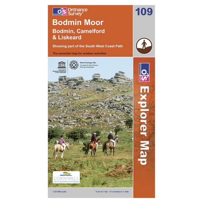 Explorer 109 Bodmin Moor Map | Fiveopia