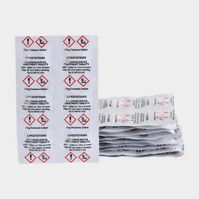 Lifesystems Chlorine Water Purification Tablets