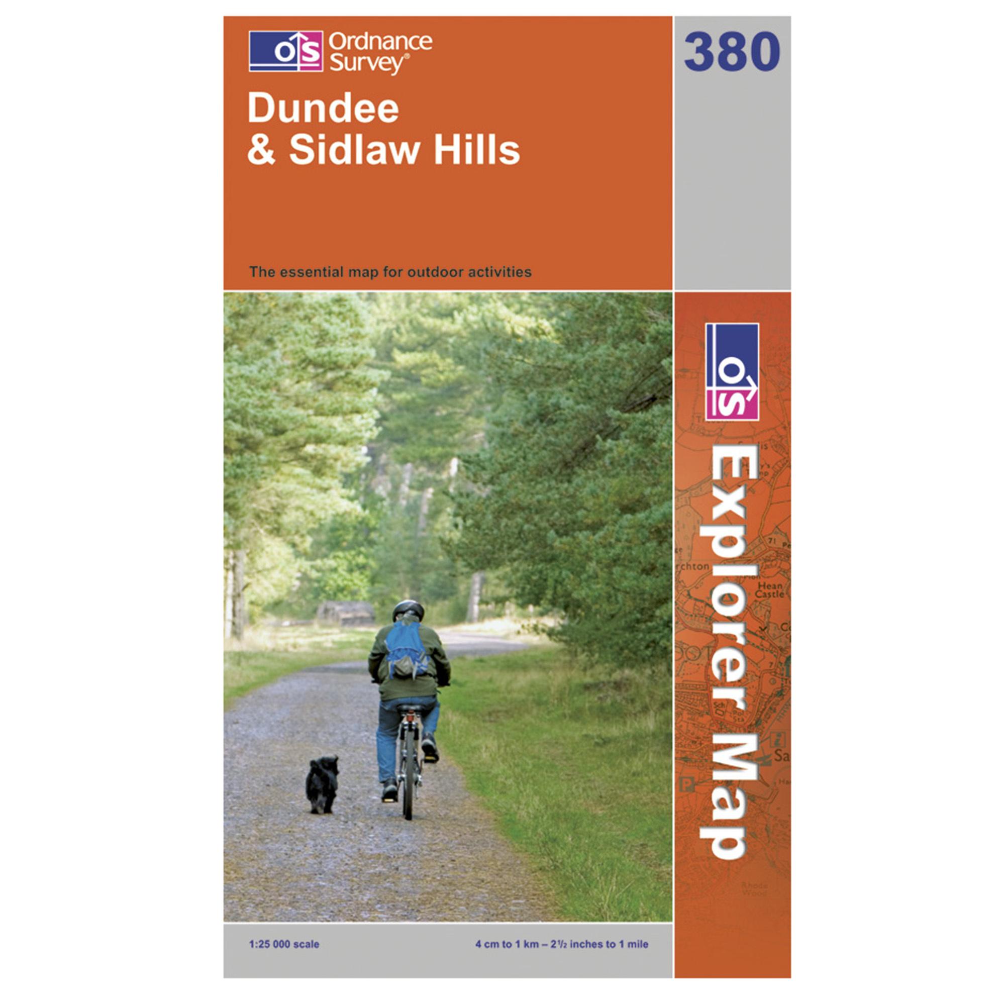 Explorer 380 Dundee & Sidlaw Hills Map | Fiveopia