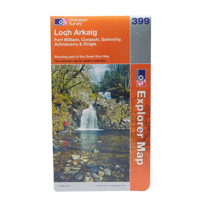 Explorer 399 Loch Arkaig Map | Fiveopia