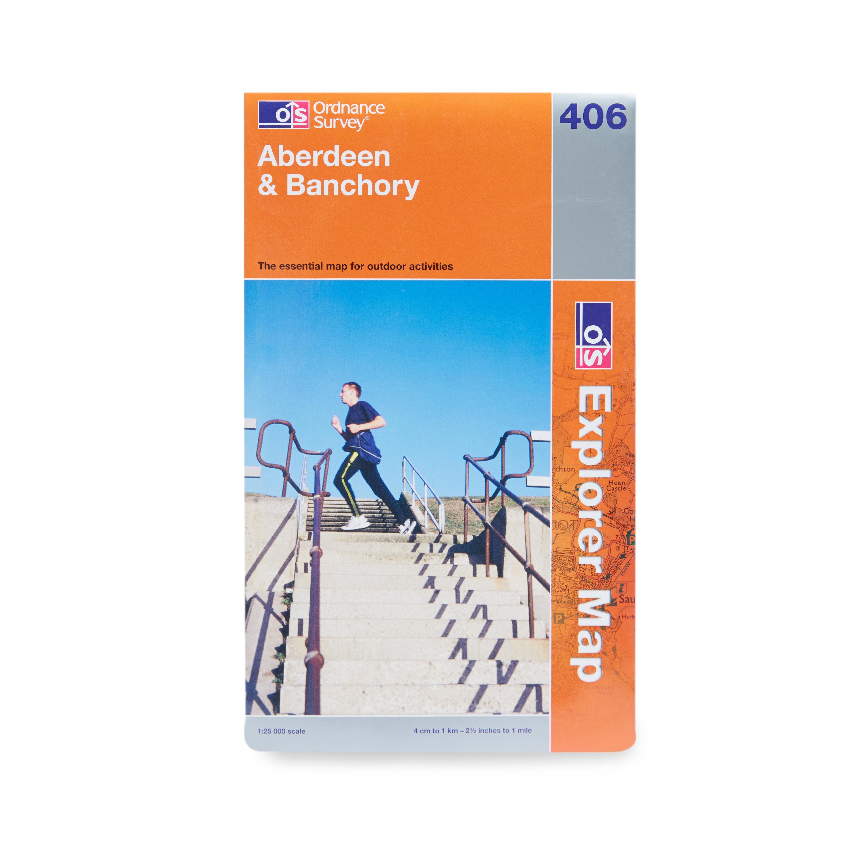 Explorer 406 Aberdeen & Banchory Map | Fiveopia
