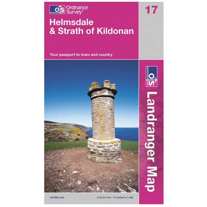 Landranger 17 Helmsdale & Strath Of Kildonan Map | Fiveopia