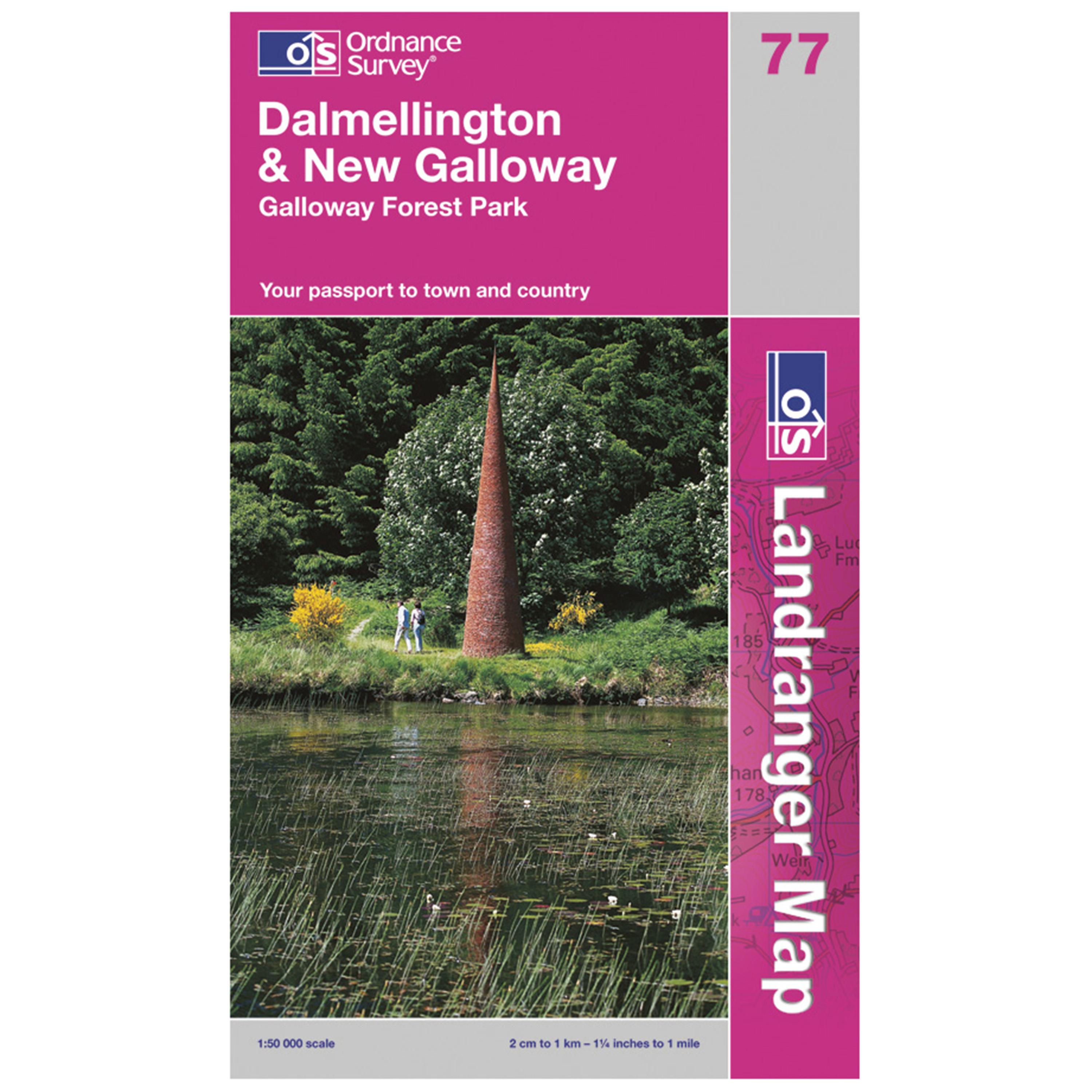 Landranger 77 Dalmellington & New Galloway Map | Fiveopia