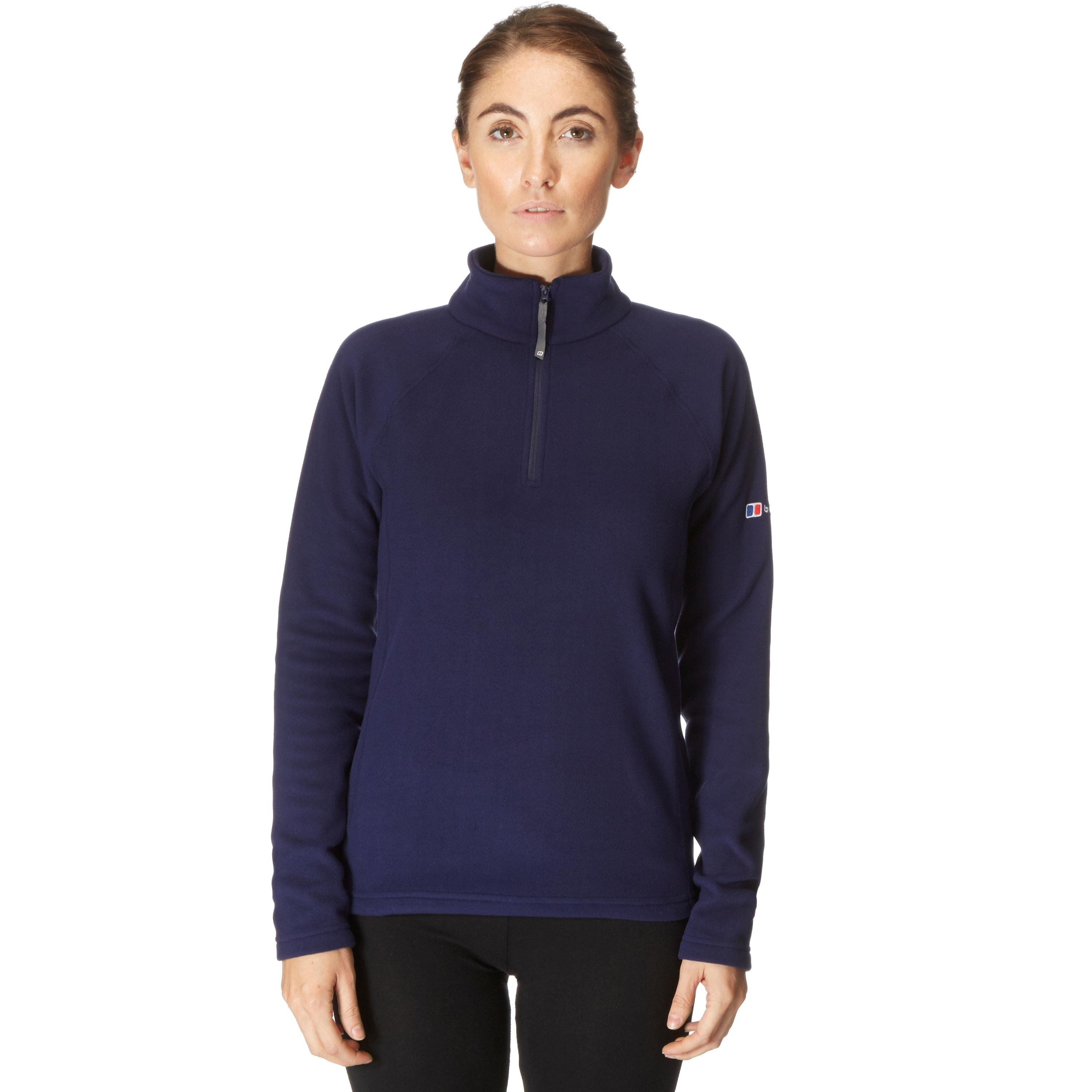 Berghaus Women's Arnside Half Zip Fleece, Navy by Berghaus - Women's Tops