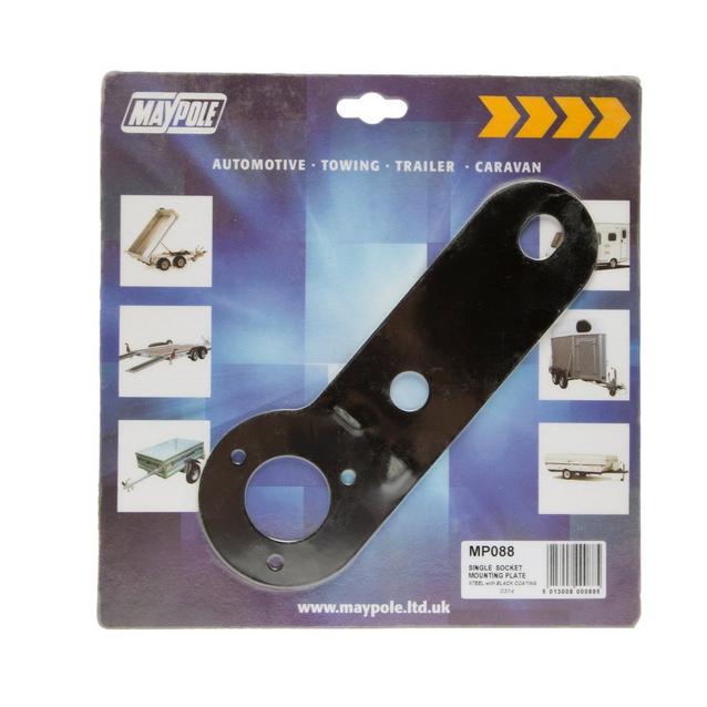 Maypole Single Socket Mounting Plate