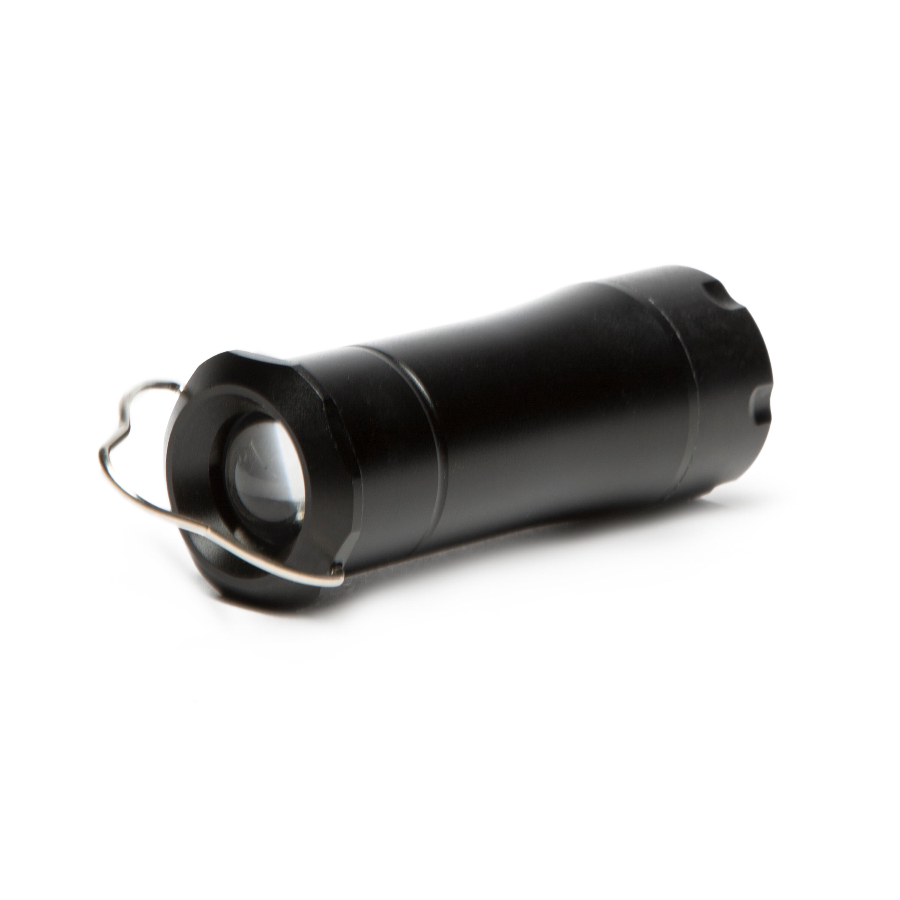Eurohike 1W Aluminium Focus Torch Black Black