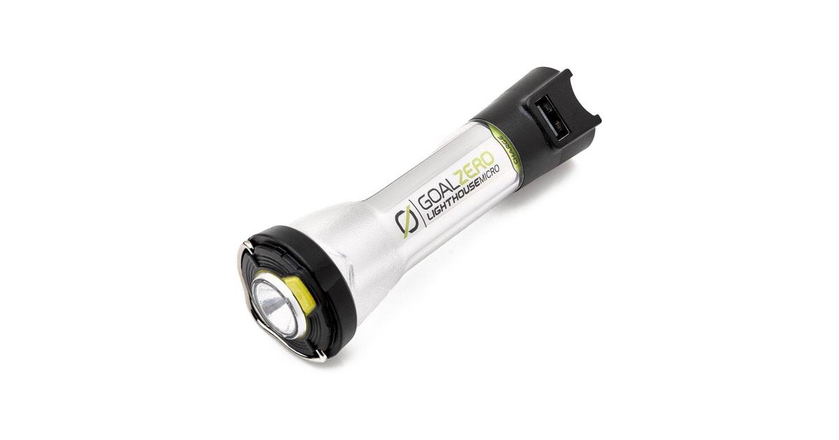 Goal Zero Lighthouse Micro Charge USB Rechargeable Lantern | Blacks