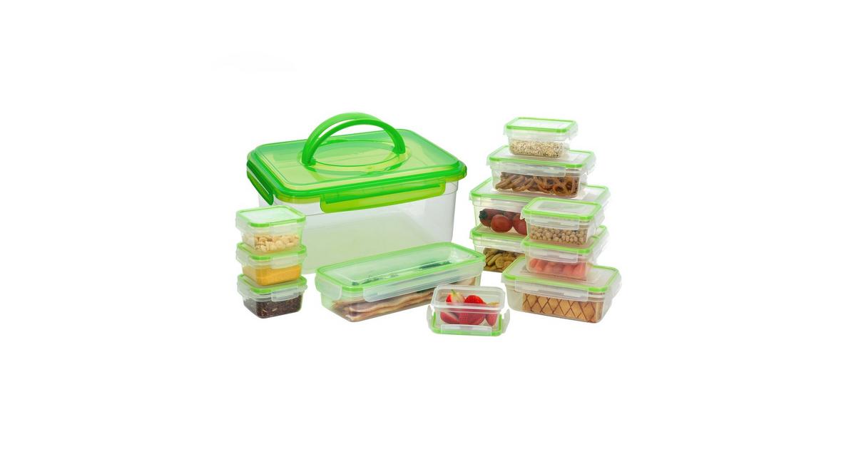 HI-GEAR 13 Piece Compact Food Storage Set | Blacks