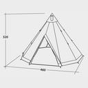 Robens Apache Tipi Tent | Blacks