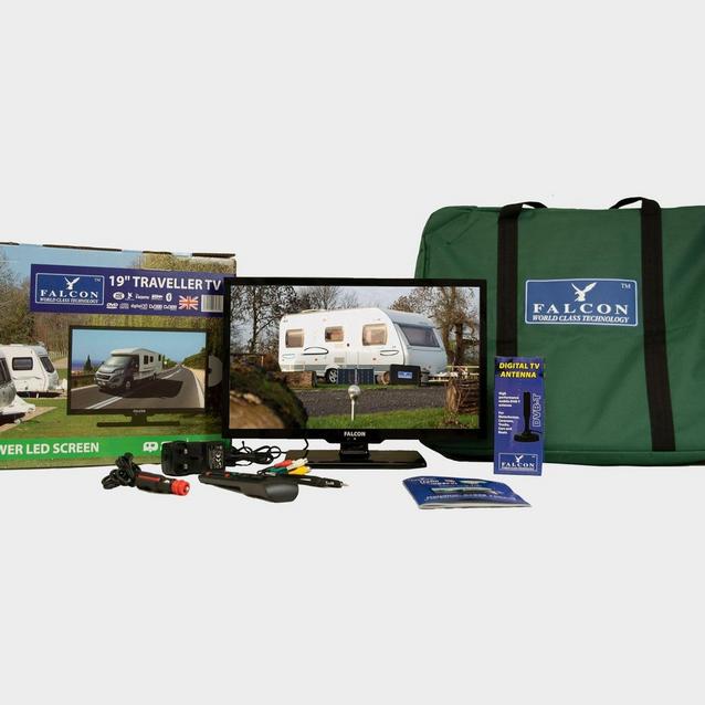 Falcon TV Plus Pack - 19" LED TV, 12V & Mains with magnet | Millets