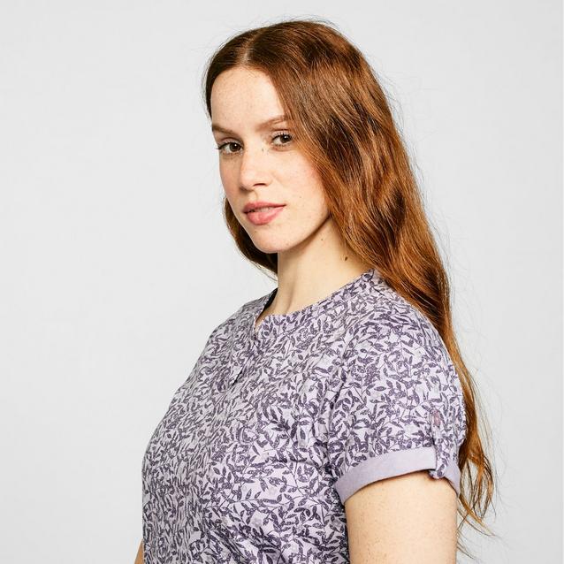 Brasher Women’s AOP Print T-Shirt (purple)