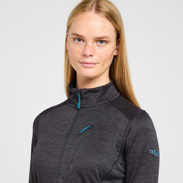Rab Women’s Zawn Half-Zip Layer | Blacks