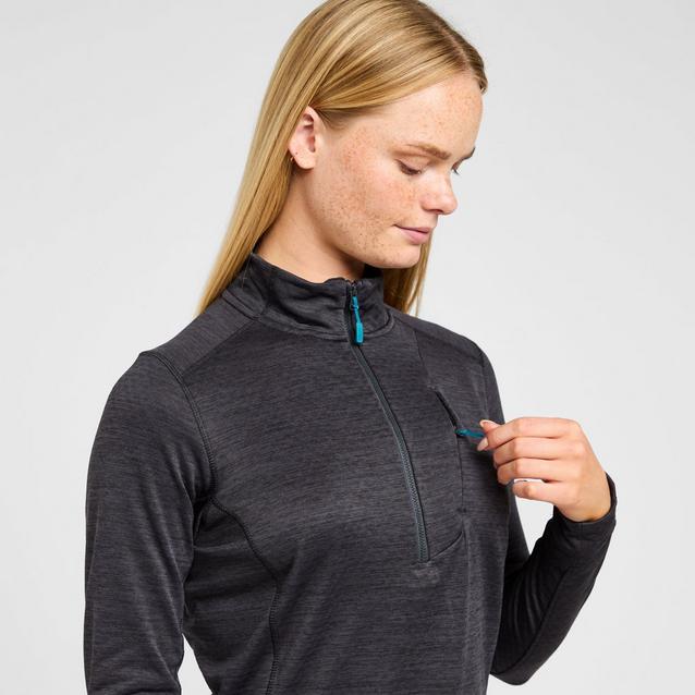 Rab Women’s Zawn Half-Zip Layer | Blacks
