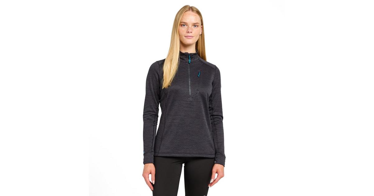 Rab Women’s Zawn Half-Zip Layer | Blacks