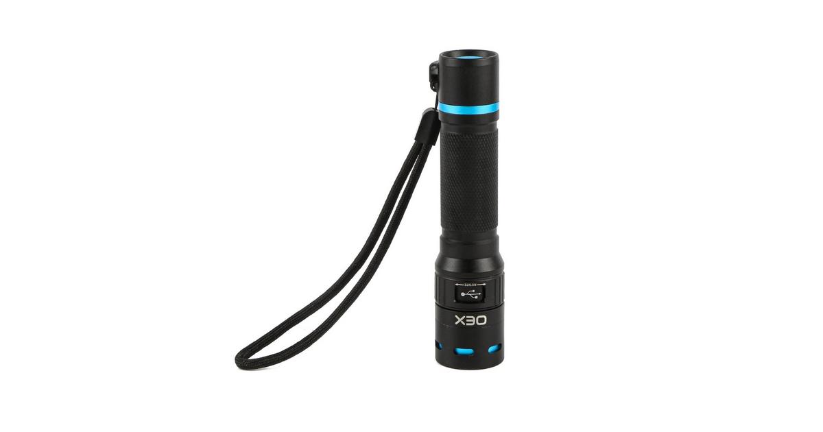 OEX 750 Lumen Rechargeable Torch | Blacks