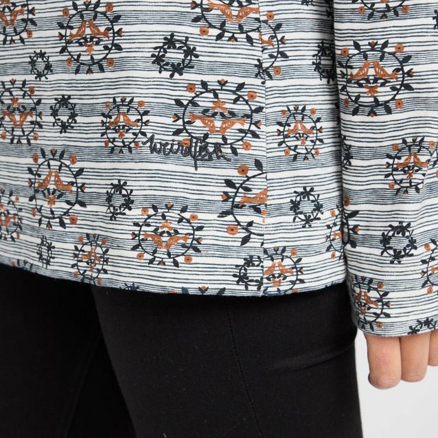 Weird Fish Women's Tupleo Organic Jersey Long Sleeve T-Shirt | Millets