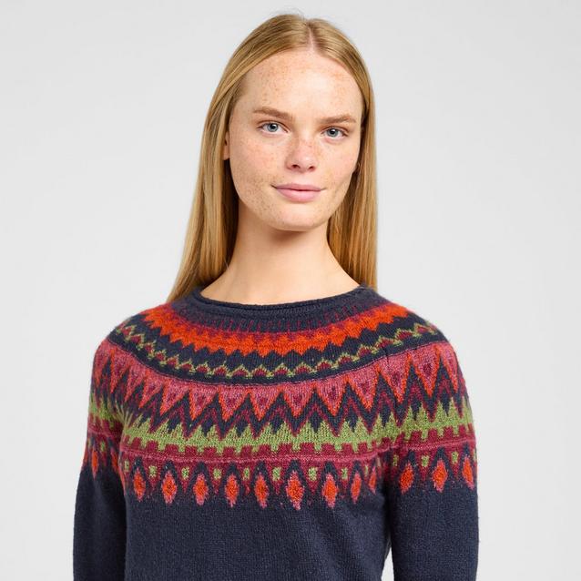 Weird Fish Women's Alarna Knit Jumper | Blacks