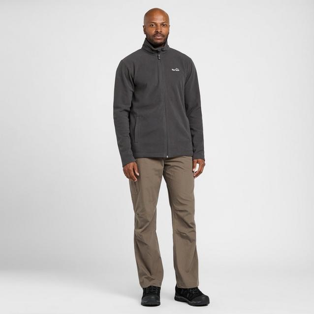 Peter Storm Mens Bracken Full Zip Fleece Grey | Millets