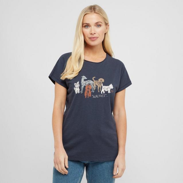 Weird Fish Women’s Walkies Short Sleeve T-Shirt | Ultimate Outdoors