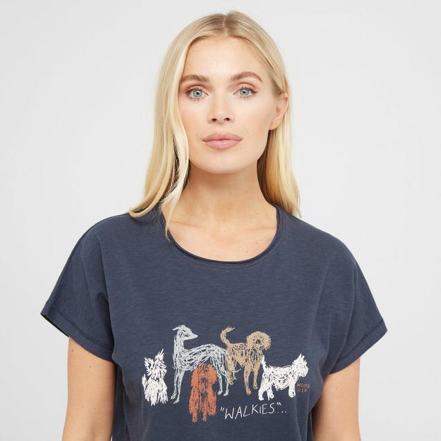 Weird Fish Women’s Walkies Short Sleeve T-Shirt | Ultimate Outdoors