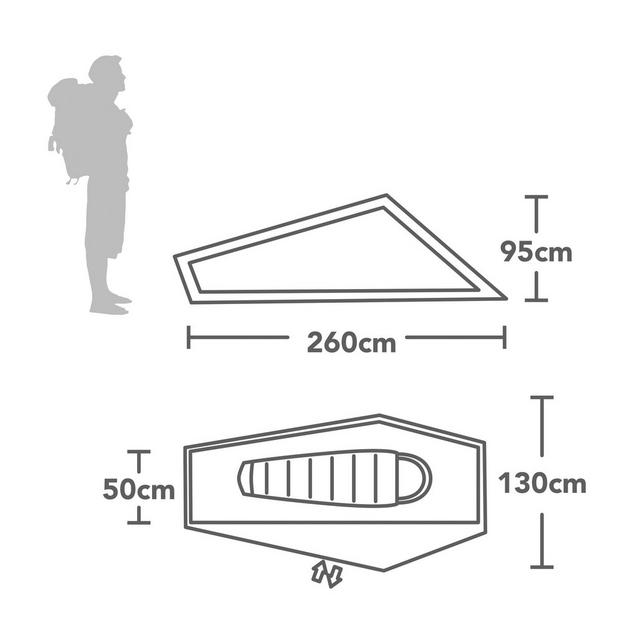 OEX Phoxx I Ultralite Tent | Blacks
