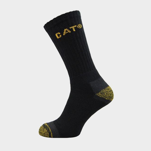 CAT Premium Work Sock 3 Pack | Blacks