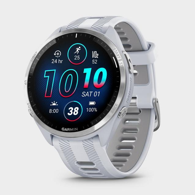 White garmin watch store