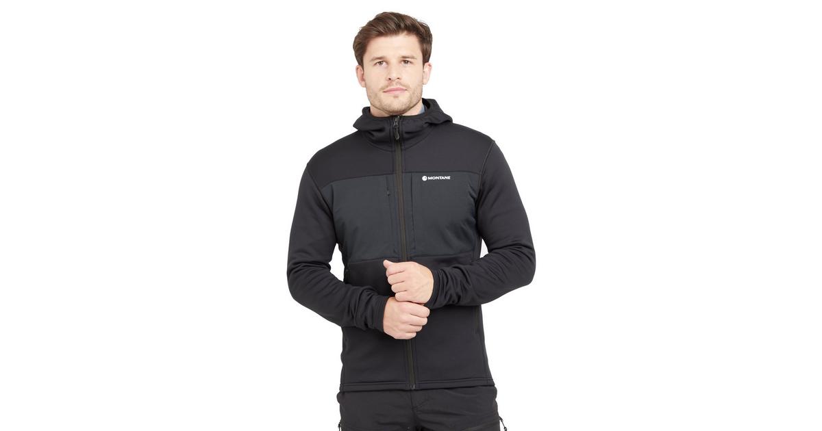 Montane Men's Fury XT Hooded Fleece Jacket | Blacks