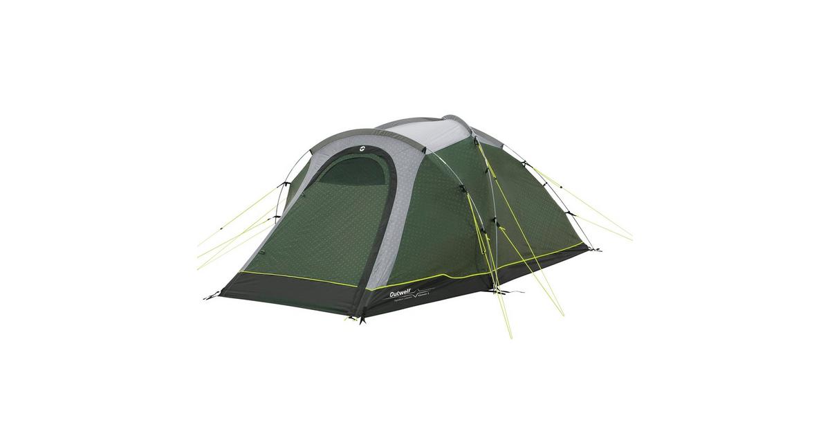 Outwell Kansas 3 Two-Room Dome Tent | Millets