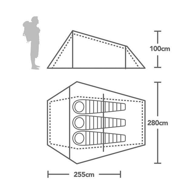OEX Phoxx 3 Tent | Millets