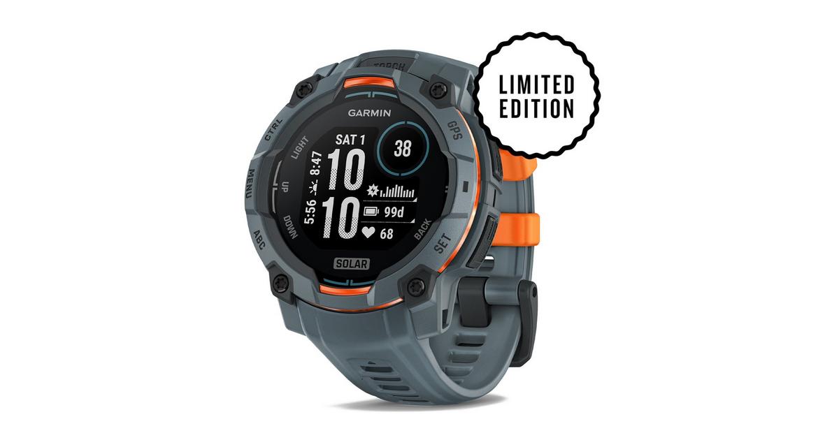 Garmin Instinct® 3 Solar 45mm Multi-Sport Smartwatch | Millets