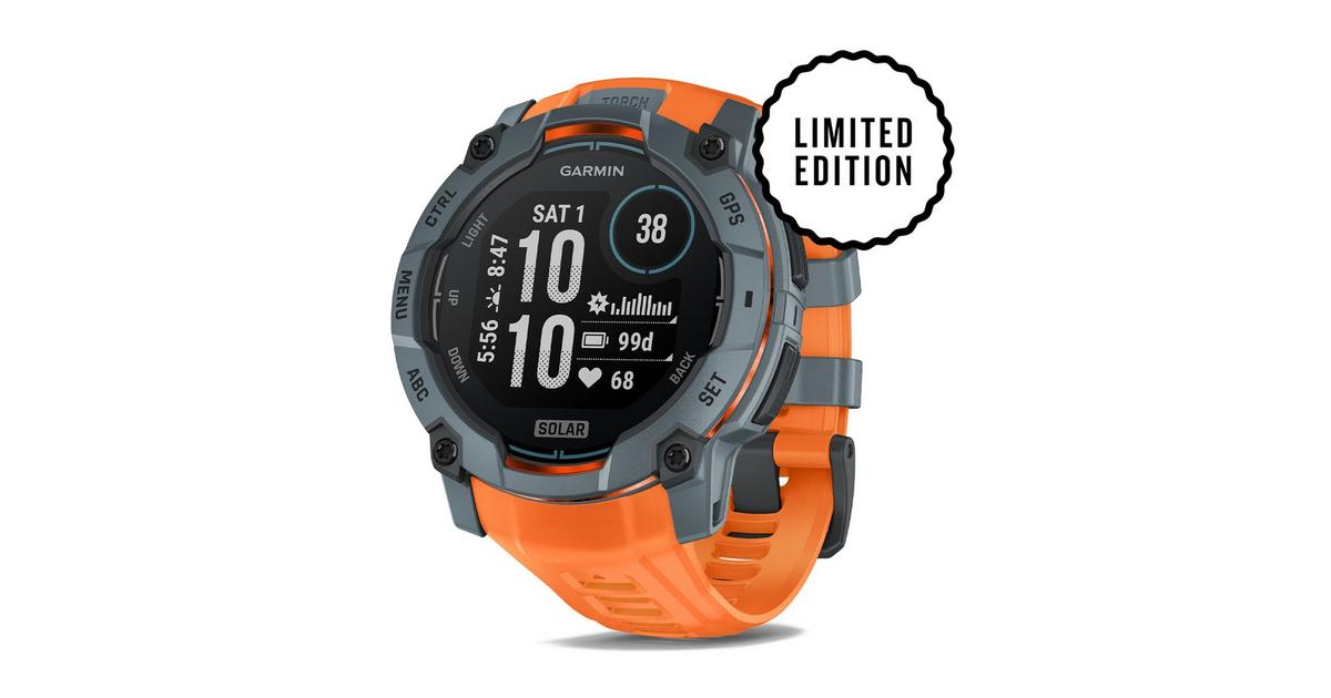 Garmin Instinct® 3 Solar 50mm Multi-Sport Smartwatch | Millets