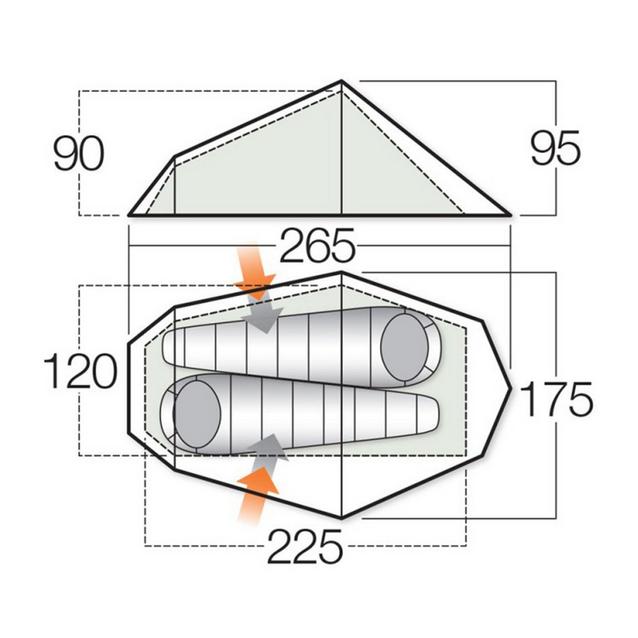 VANGO Banshee 200 Tent | GO Outdoors