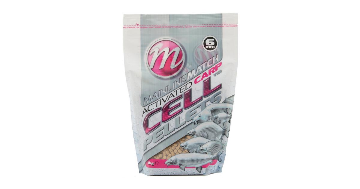 MAINLINE Match Activated Carp Cell Pellets 6mm | GO Outdoors