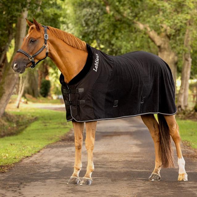 LeMieux Luxe Fleece Rug Black | Naylors