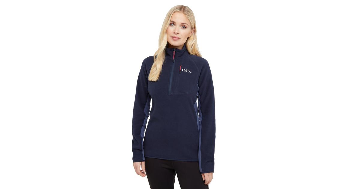 OEX Women’s Ardmore Half Zip Fleece | GO Outdoors