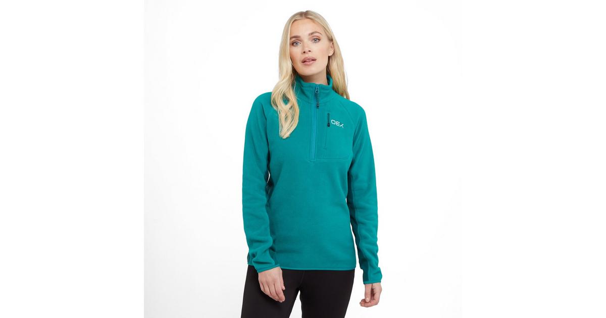 OEX Women’s Ardmore Half Zip Fleece | GO Outdoors