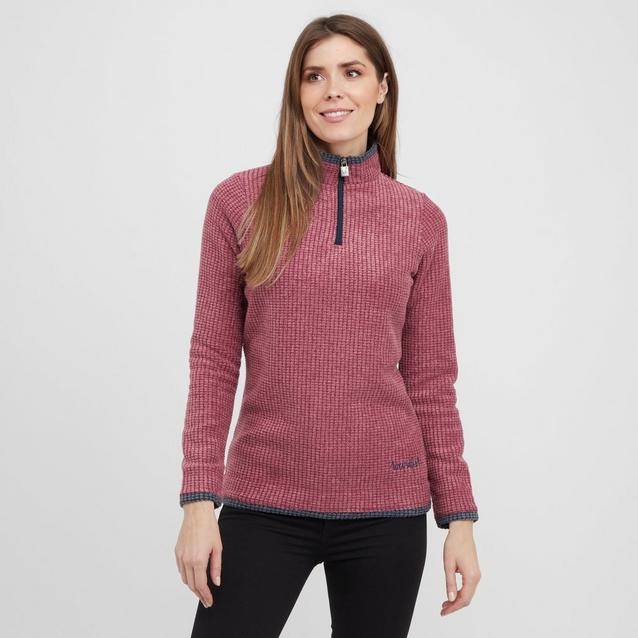 Weird Fish Women's Lynda Half Zip Fleece | GO Outdoors