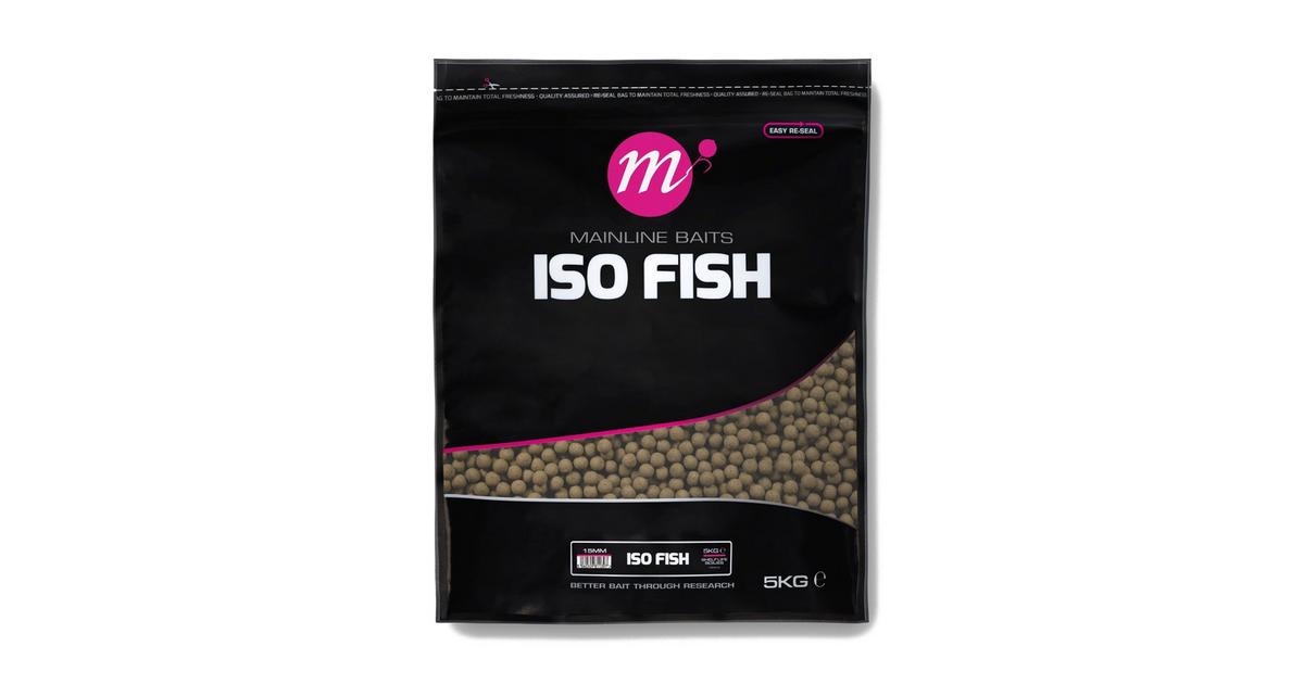 MAINLINE ISO Fish Boilies Shelf Life 15mm 5kg | GO Outdoors