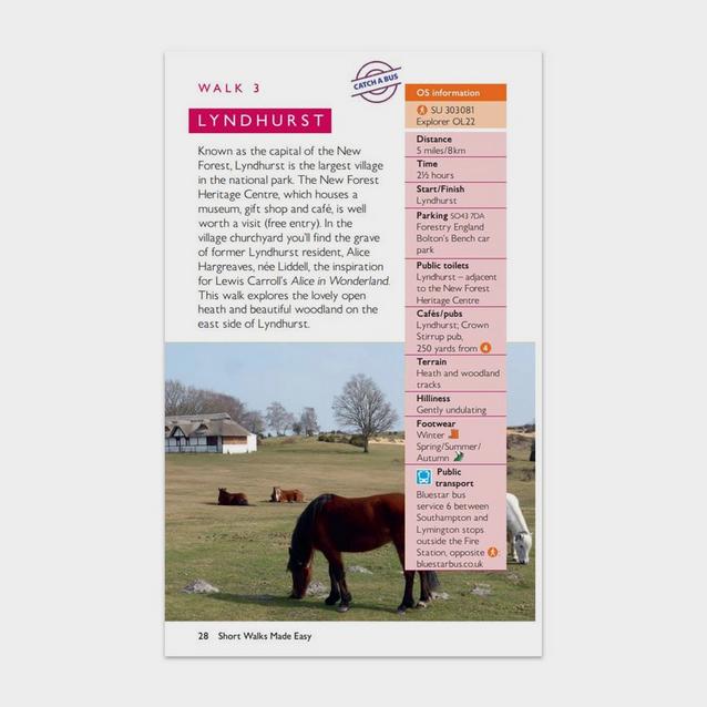 Ordnance Survey Short Walks Made Easy – New Forest | GO Outdoors